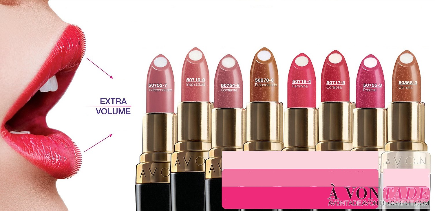Vem aí: Batom Extra Volume | À vontade Blog | Novidades Avon
