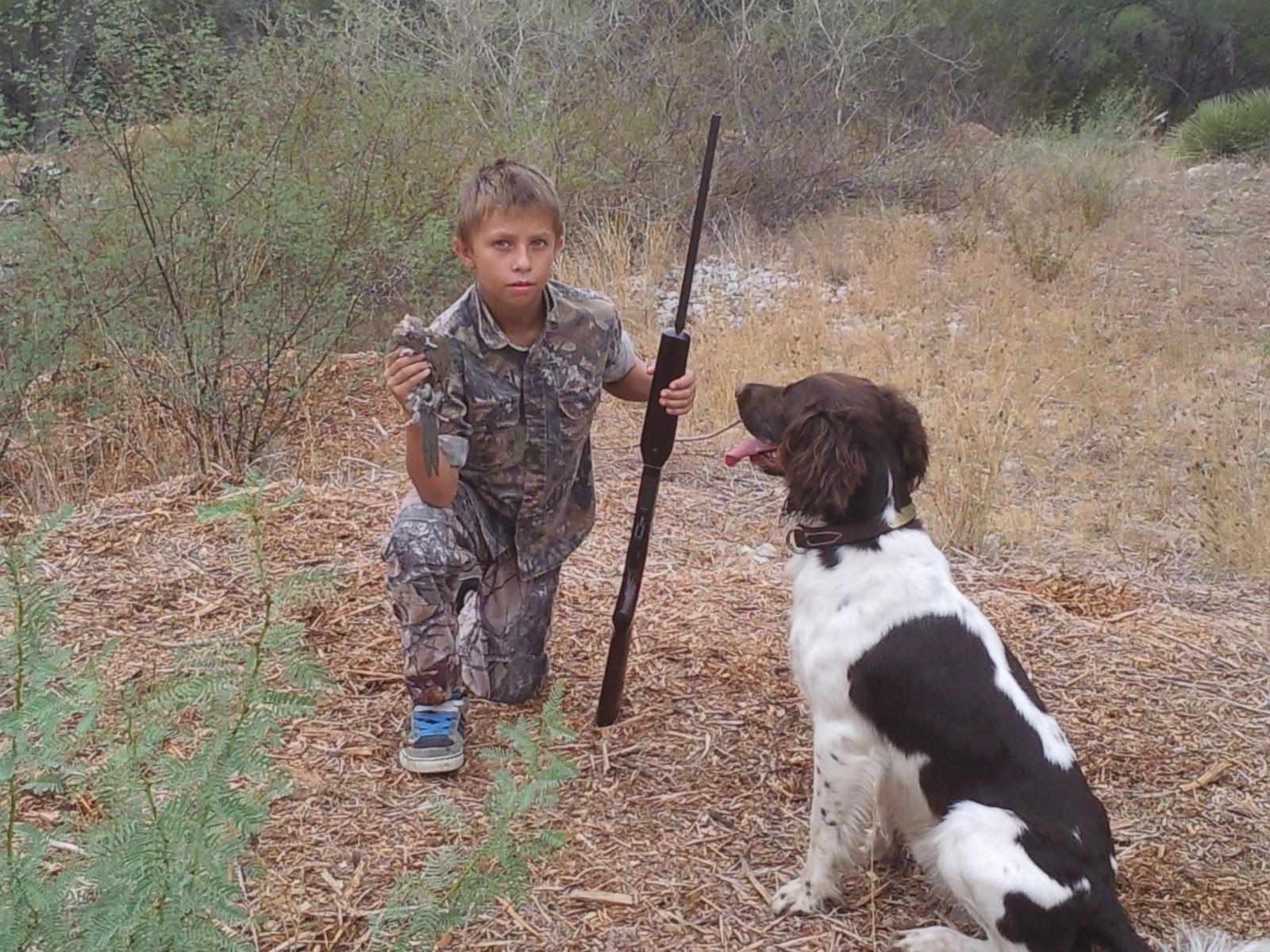 Wild Ed's Texas Outdoors: A Boy, A Dog and Their First Dove Hunt