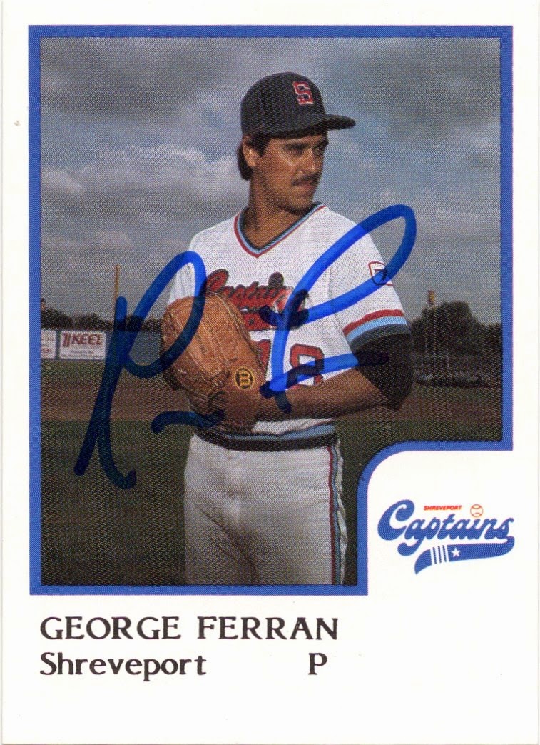 1986 PROCARDS PROJECT: GEORGE FERRAN