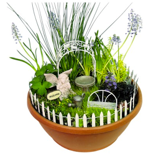 The Fern and Mossery: Target.com Fairy Garden Miniatures Set