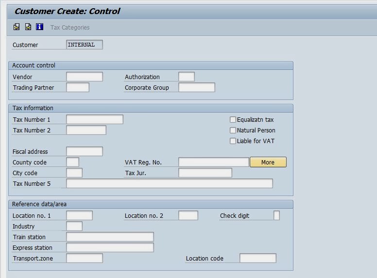 TECHSAP : BDC with table control for Customer Master