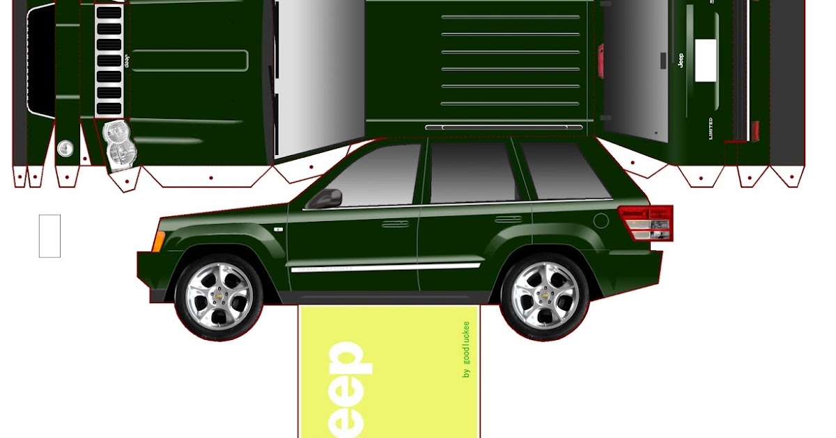 SP. Papel Modelismo: PaperCraft - Jeep