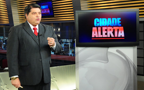 HIPERSESSÃO : Imagens do Novo Cenário do 'Cidade Alerta' com Datena