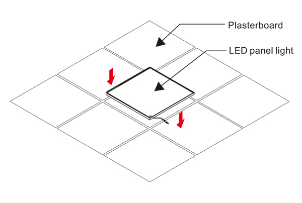 How to install LED Light Panel?: How to install LED light panel?