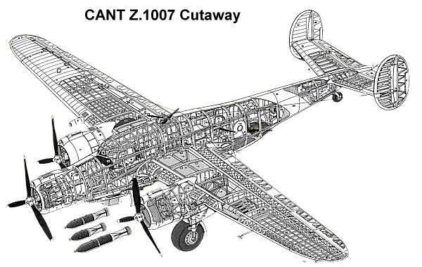 SI VIS PACEM, PARA BELLUM: Il CANT Z.1007 Alcione