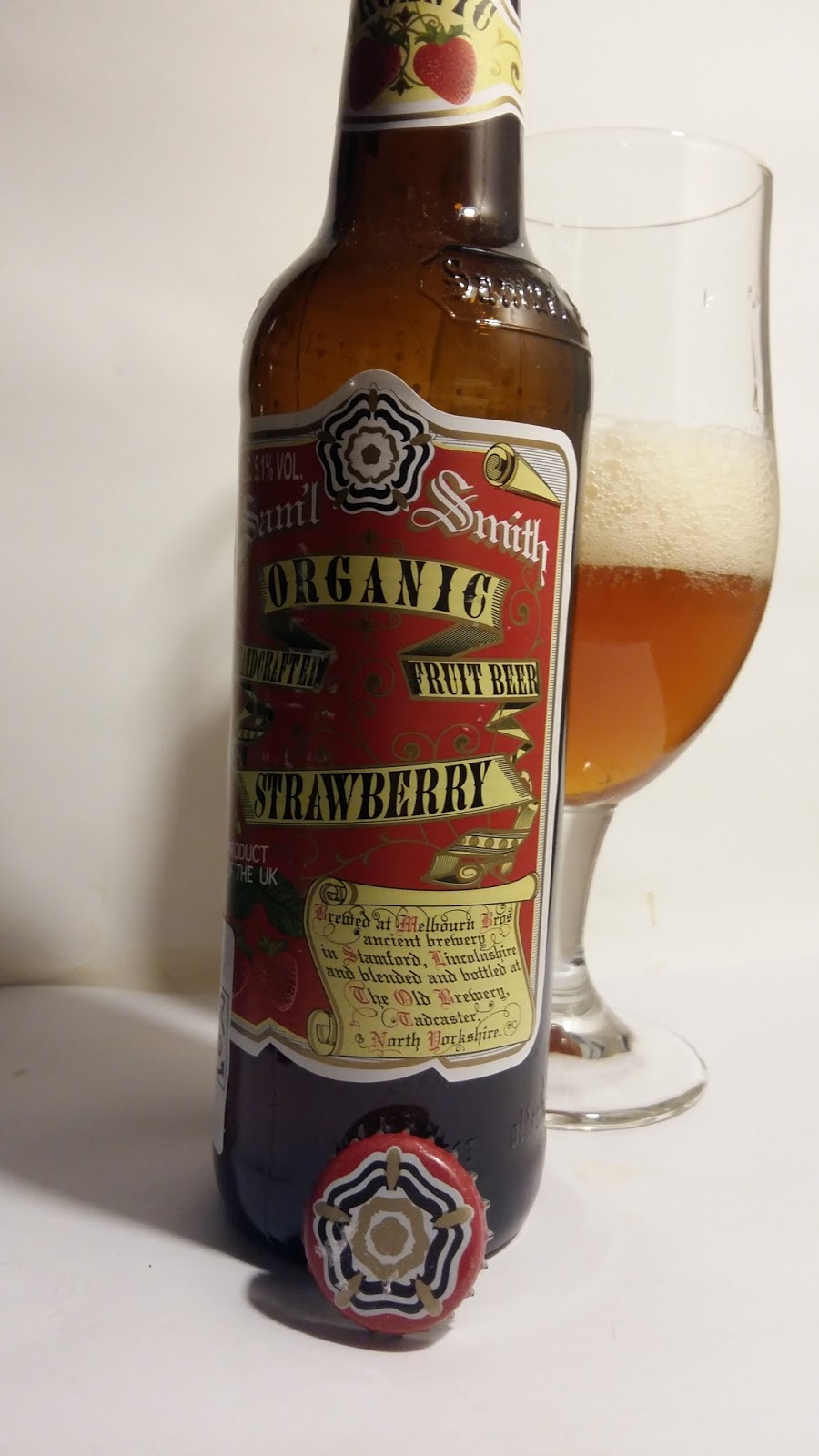 Gambrinuse õllepäevik: Organic Strawberry Fruit Beer