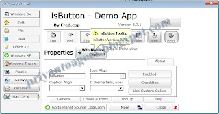 IsButton.ocx untuk vb6 + sourcecode