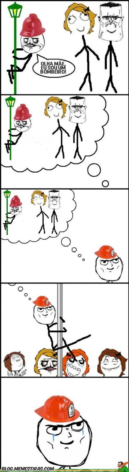 Bombeiro | Memes Tiras