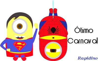 Mensagens Minions Para Facebook: Carnaval