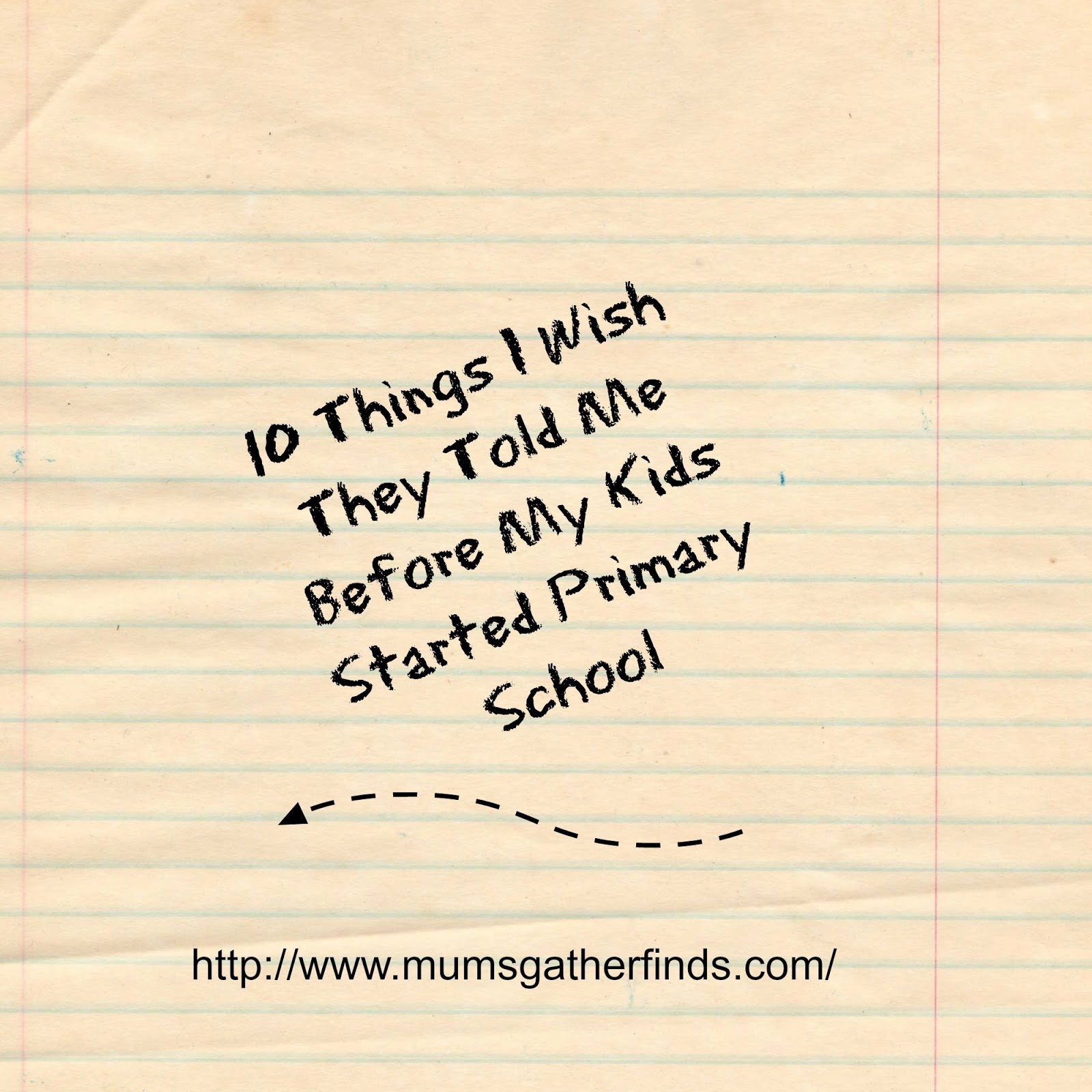 10 Things I Wish They Told Me Before My Kid Started Primary School ...