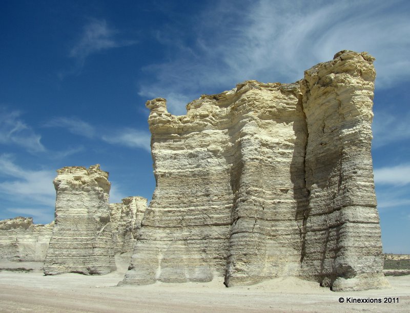 kinexxions: Monument Rocks aka Chalk Pyramids