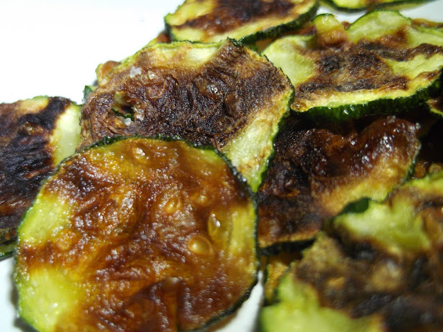 The Fattest Vegan Ever: Courgette Crisps