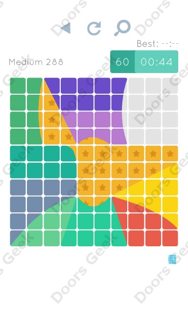 Blocks & Shapes [Medium] Level 288 Solution ~ Doors Geek
