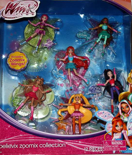 Nuevo pack de figuras Winx Club Zoomix de Jakks Pacific - Winx Club All
