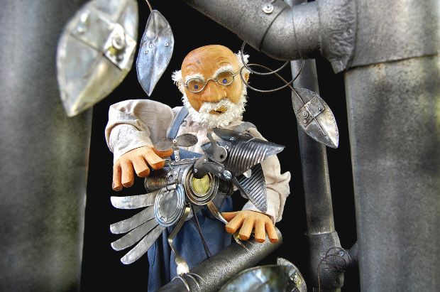 Momo celebrating time to read: The Tin Forest by Helen Ward illustrated ...