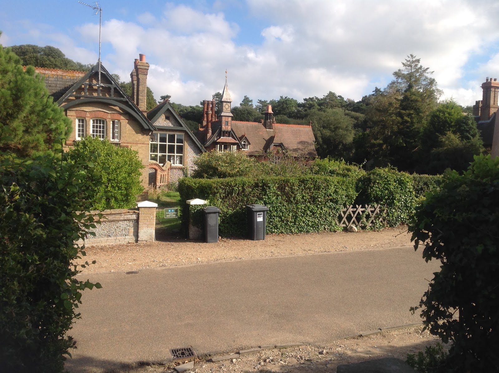 Ramblings from an English Garden: Holkham Hall Village, Pub and Beech ...