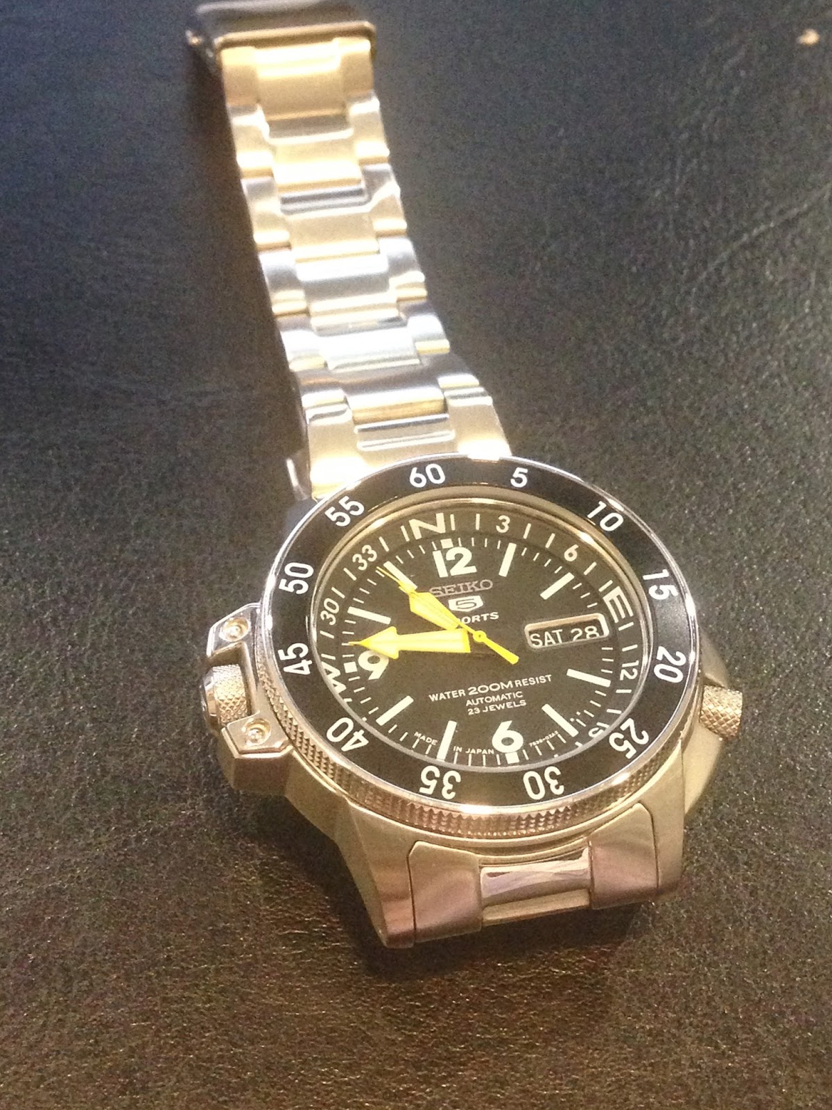 My Eastern Watch Collection: Seiko 5 Sports SKZ211J1 Atlas/Landshark ...