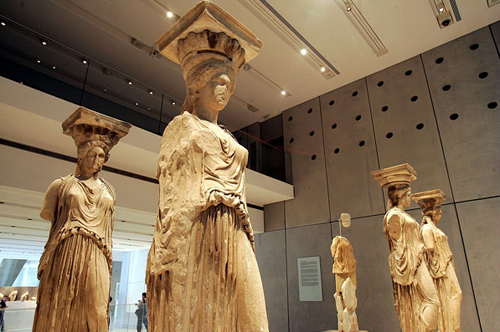 ATHENS: The Caryatids |The Garden of Eaden