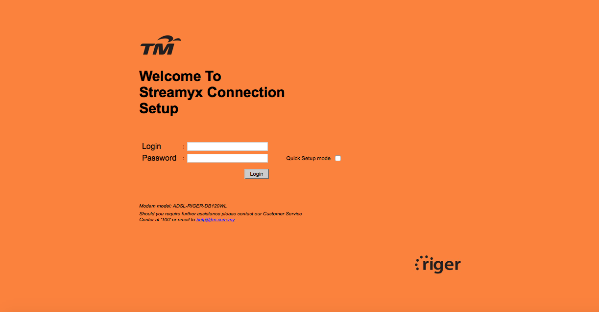 Tukar Password Modem WIFI TMNet ~ Daftar TMNet