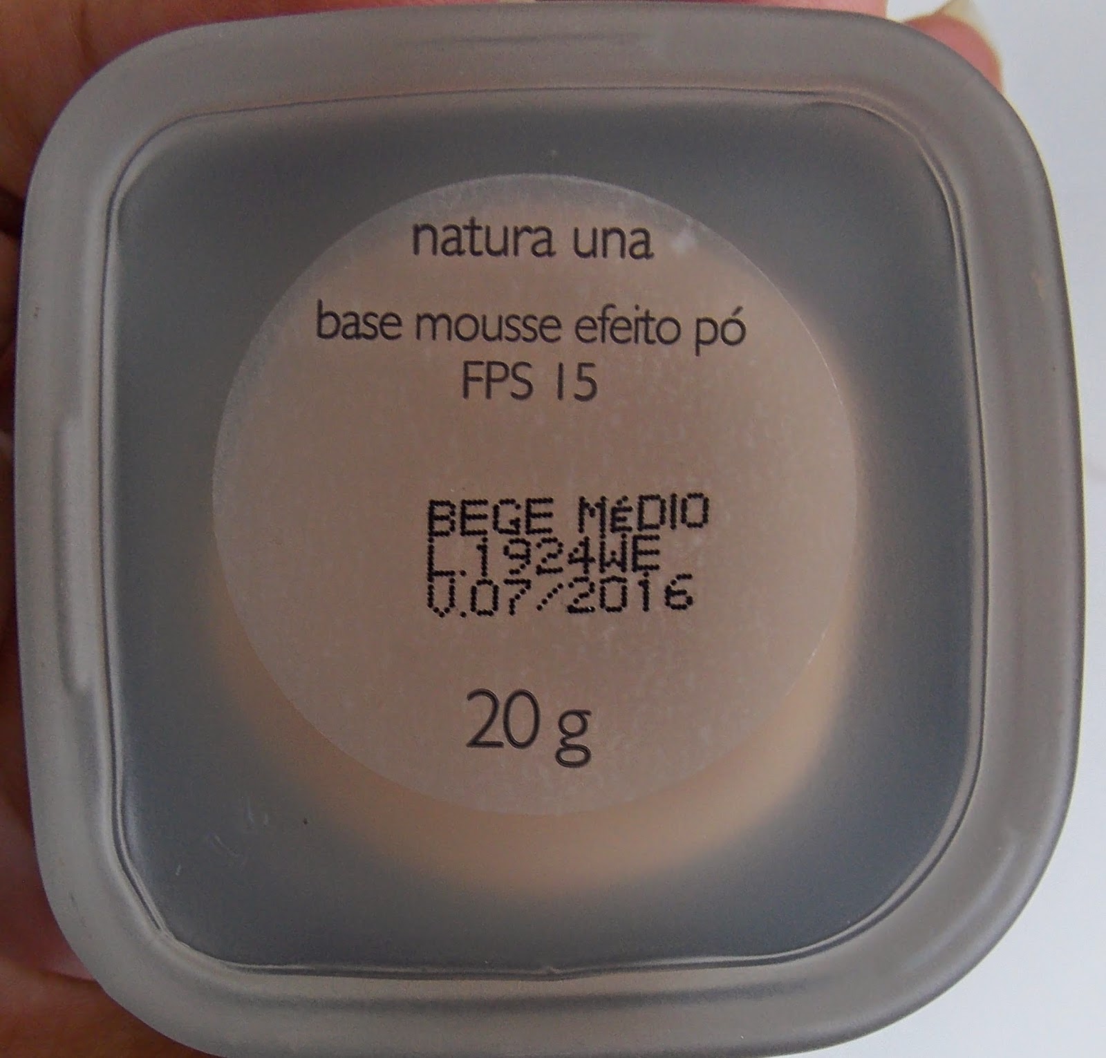 Base Mousse Efeito Pó, da Natura Una. - Juliane Emanuele's