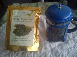 Gathering My Roses: Immortalitea White Mulberry Loose-leaf Herbal Tea ...
