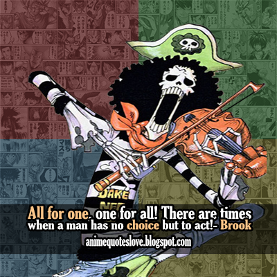 one piece quotes: brook quotes
