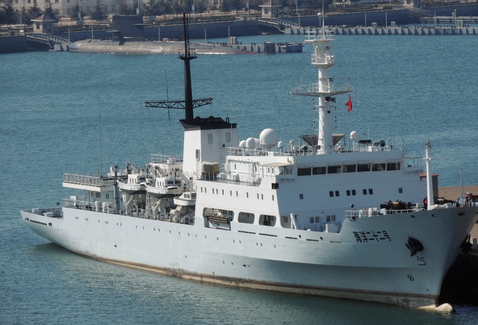 Asian Defence News: Chinese Navy Type 636A sea survey vessel - Zhu Kezhen