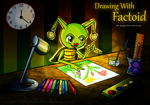 The Factoid Firefly: {Digital Art} Drawing With Factoid - Splash Screen!