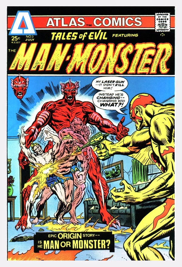 Gone & Forgotten: MONDAY'S MONSTER - MAN-MONSTER