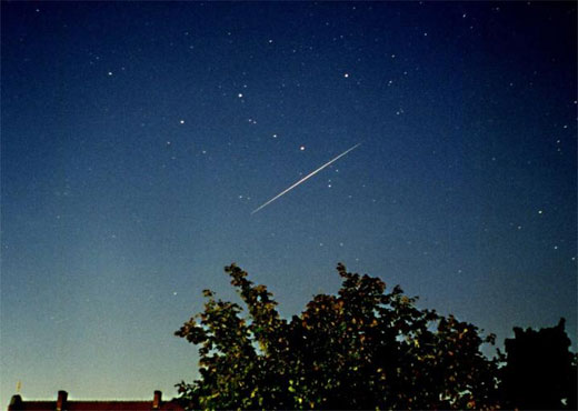 Iridium Satellite Flare