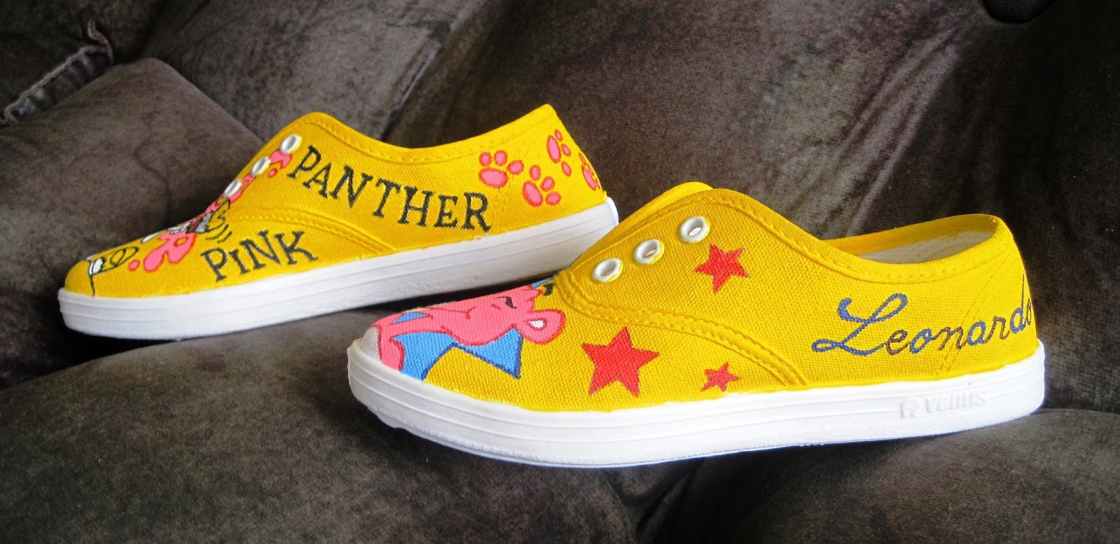 ODISEO PINCELSIKU: ARTES PLÁSTICAS: ZAPATILLAS PINTADAS A MANO IV ...