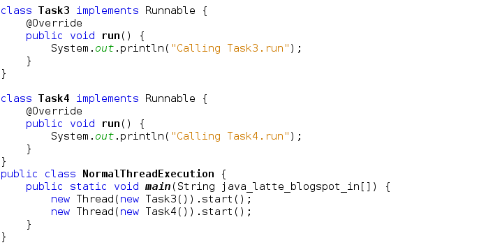 Java Latte Executor Executorservice Threadpool Callable Vs Runnable Thread Factory