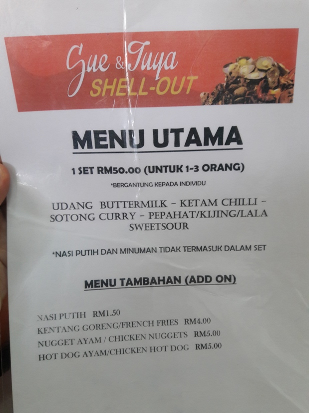 Jom Sue & Tuya Shell Out Section U4 Shah Alam @RM50