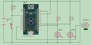 Arduino Solar Tracker Using LDR Sensor & Servo Motor - NewTheory