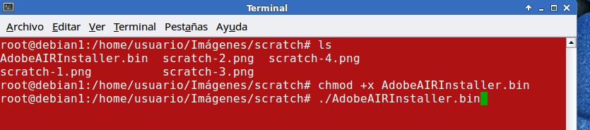 Cotidiana Place: Scratch 2 Offline Editor en Debian Jessie 64 bit