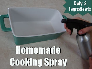 Homemade Cooking Spray | Homemade to Healthy