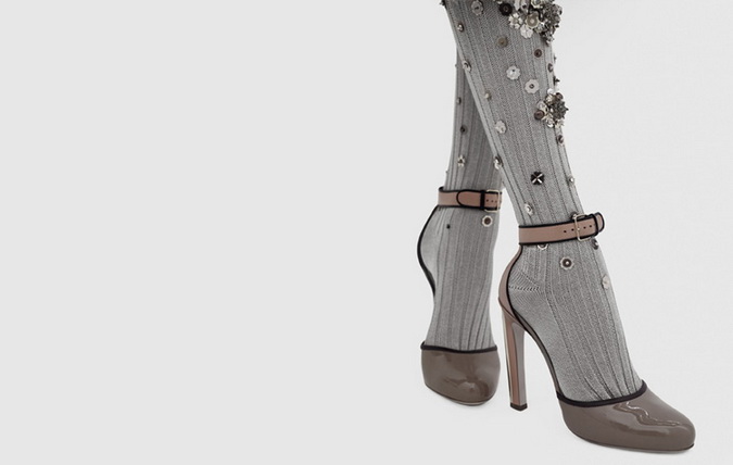 frashion: DIY_ embellished socks / Uradi sam_ šljokičave čarape