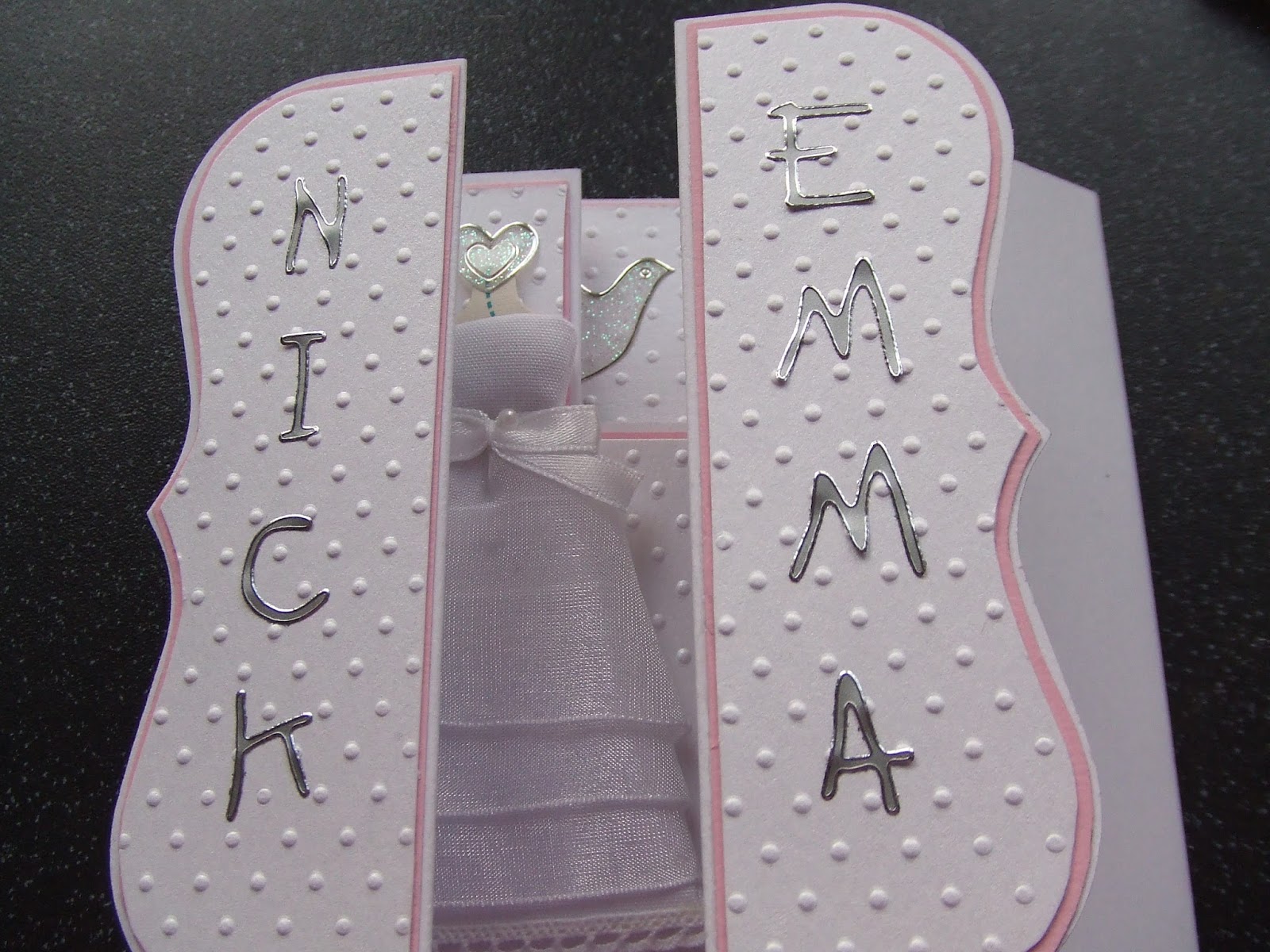 Crafty Educator: Wedding card