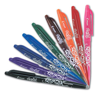 Pilot's NEW FriXion Ball Clicker Pens - Say Goodbye to Mistakes. At ...