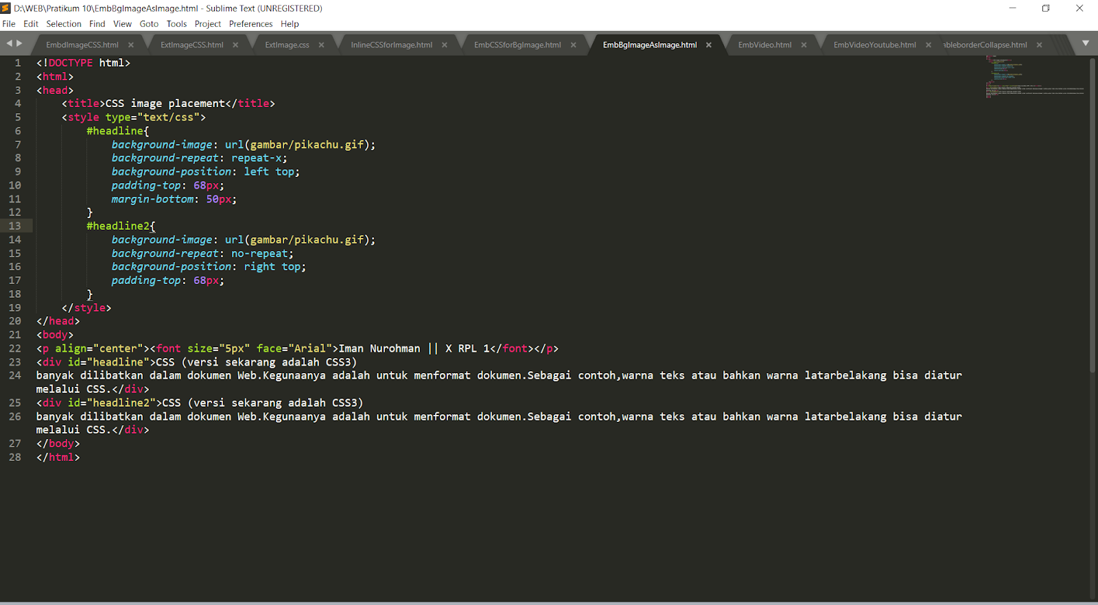 Menyajikan CSS untuk Memformat Tampilan Multimedia & Tabel - Serba ...