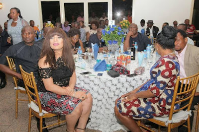 Photos: Governor Nyesom-Wike, his wife and children at state banquet