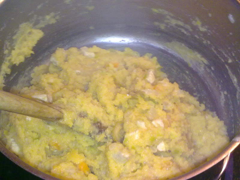 Cocina para Ro: Funche aliñado venezolano