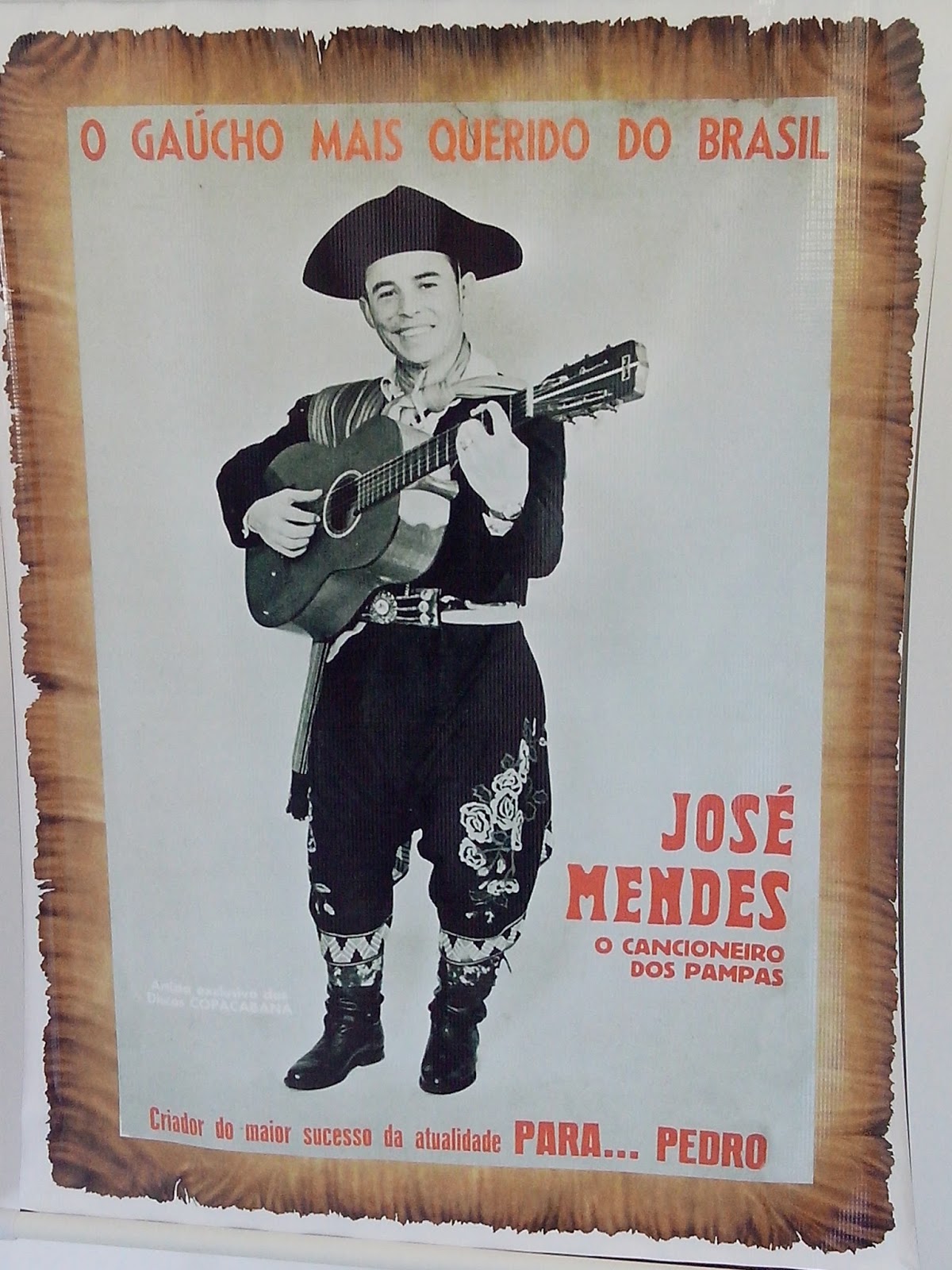 DON GIUSEPPE SANTIN: Em memória de José Mendes criador do Para Pedro ...