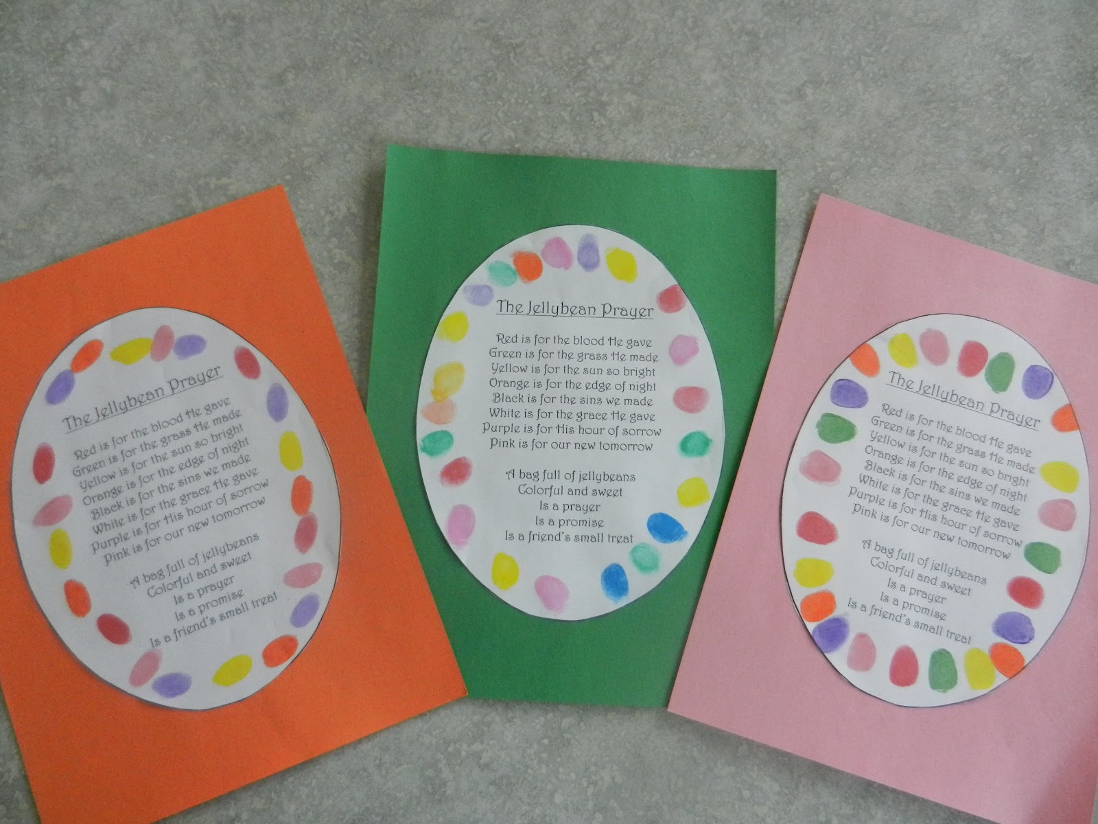 My Homeschool Tale: The Jellybean Prayer for Easter