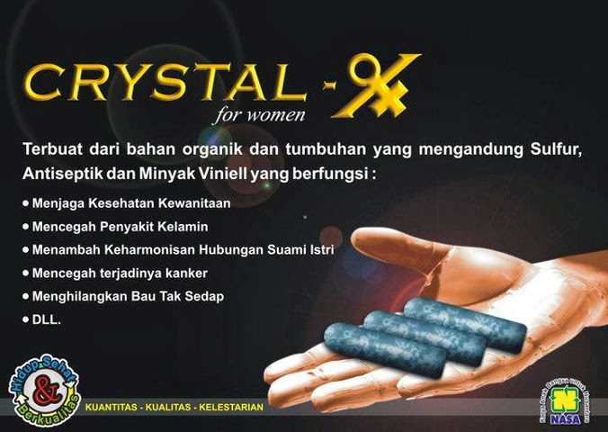 CRYSTAL – X Feminine Hygiene For Women | Promo Crystal X Original