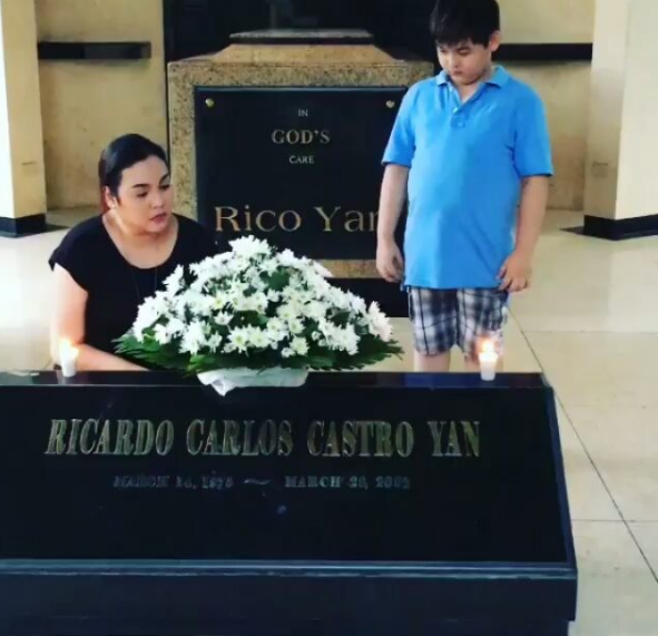 Claudine ready to let go some of Rico Yan's things