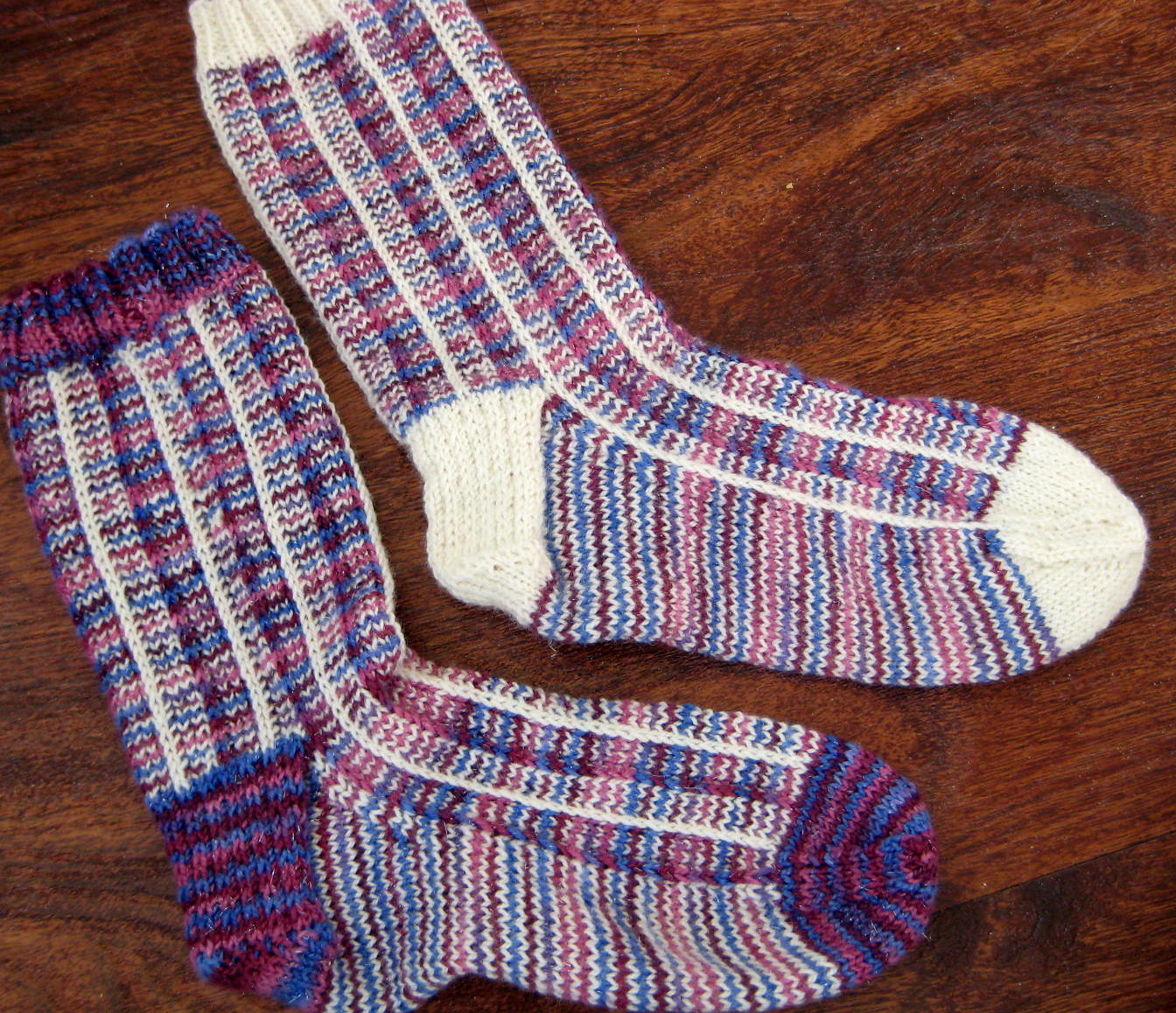 The Yarnarian: My take on Slip Stripe Spiral