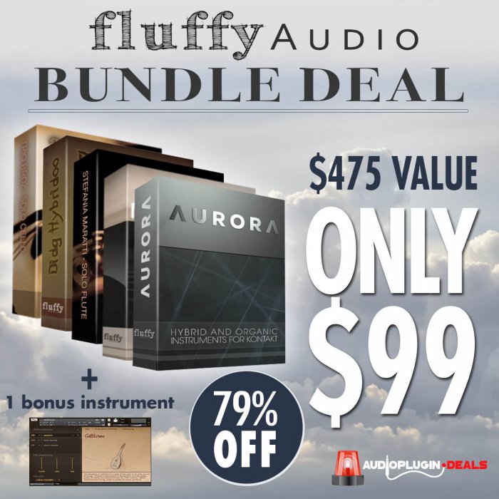 Audio Plugin Deals: Fluffy Audio Bundle Deal: 6 High-Quality Kontakt 5 ...