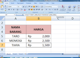 Rumus Excel Jika A Maka 1 Jika B Maka 2 - RUANG BACA