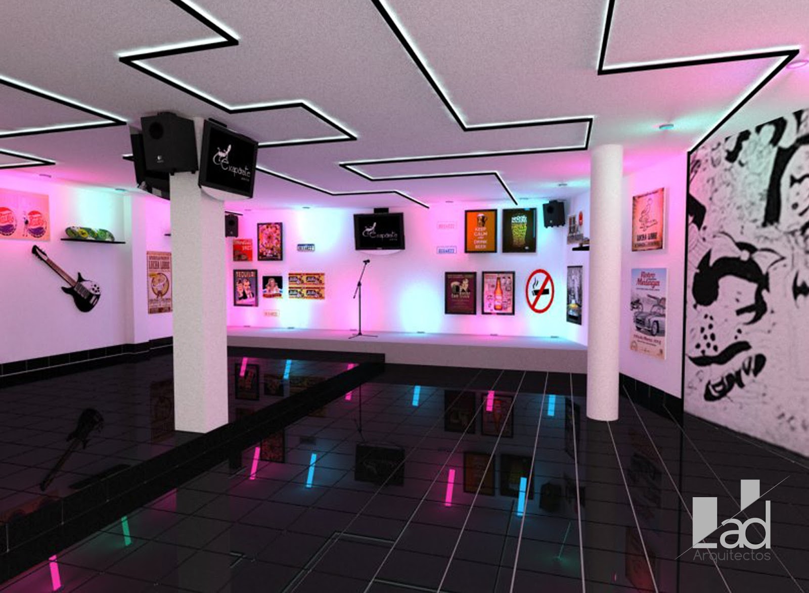 Arquitectura y Diseño - LAD Arquitectos: Escaparate Bar II - Remodelación